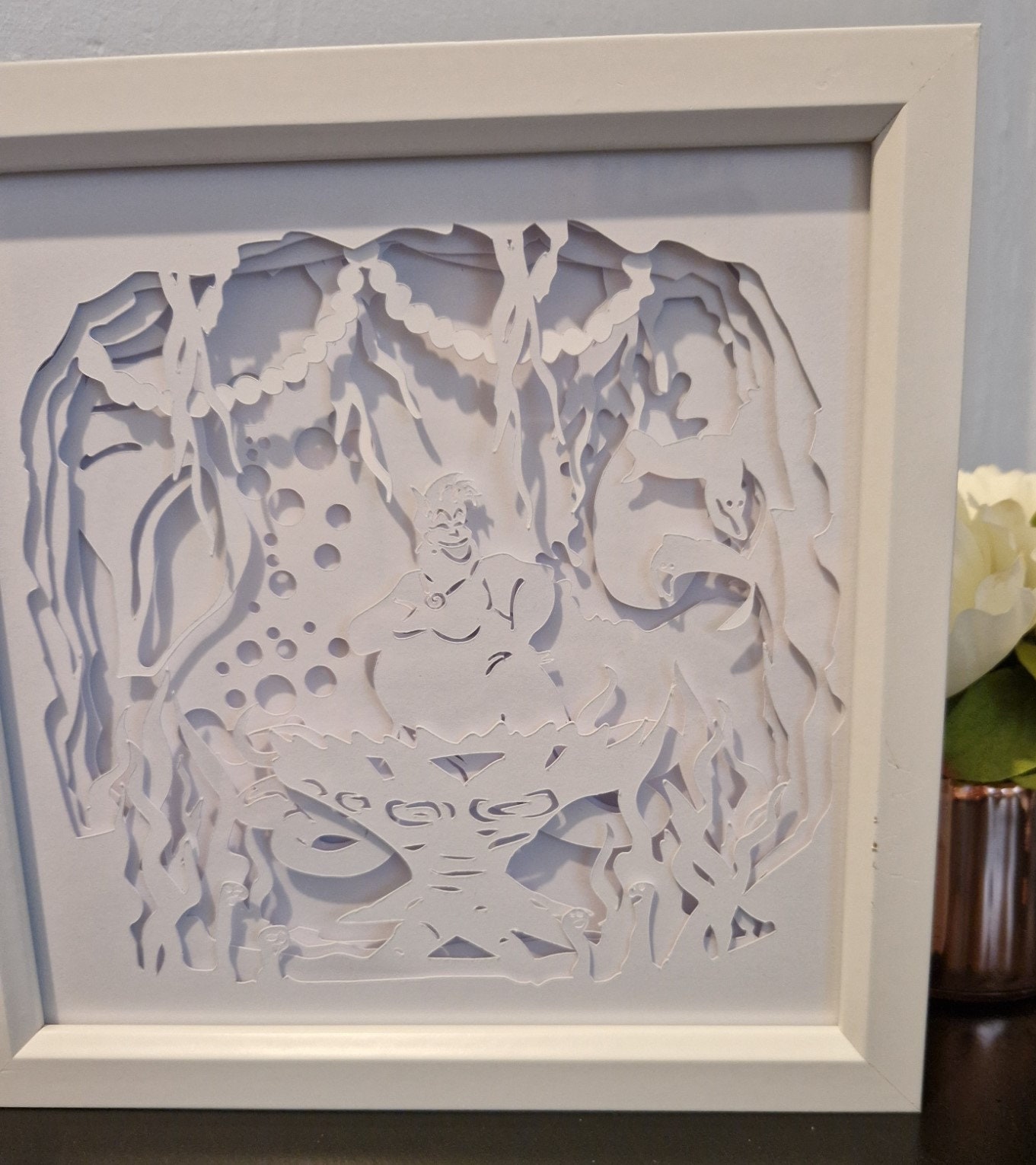 Ursula Little Mermaid Shadow Box - Etsy UK