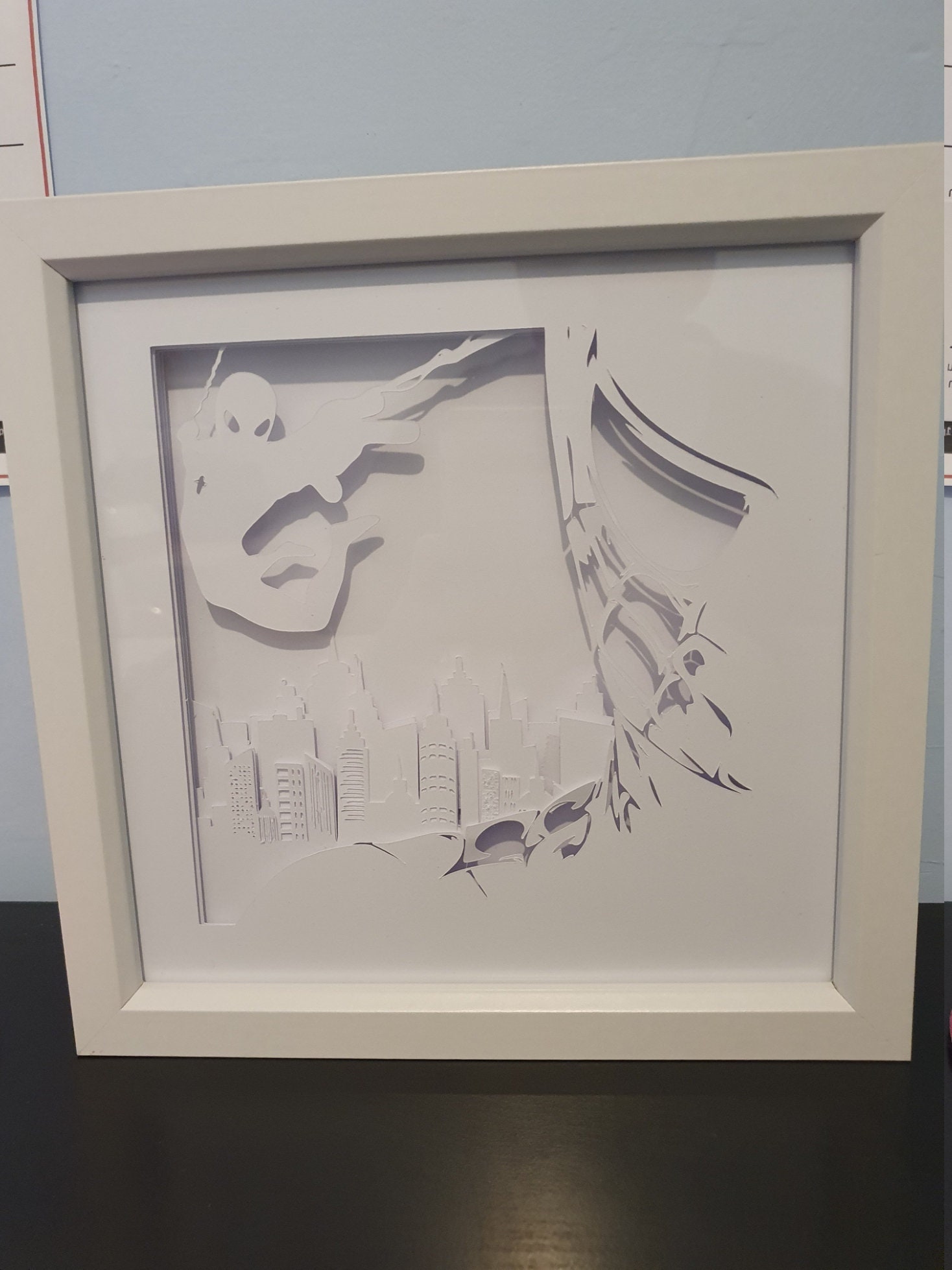 Spider Man Shadow Box - Etsy