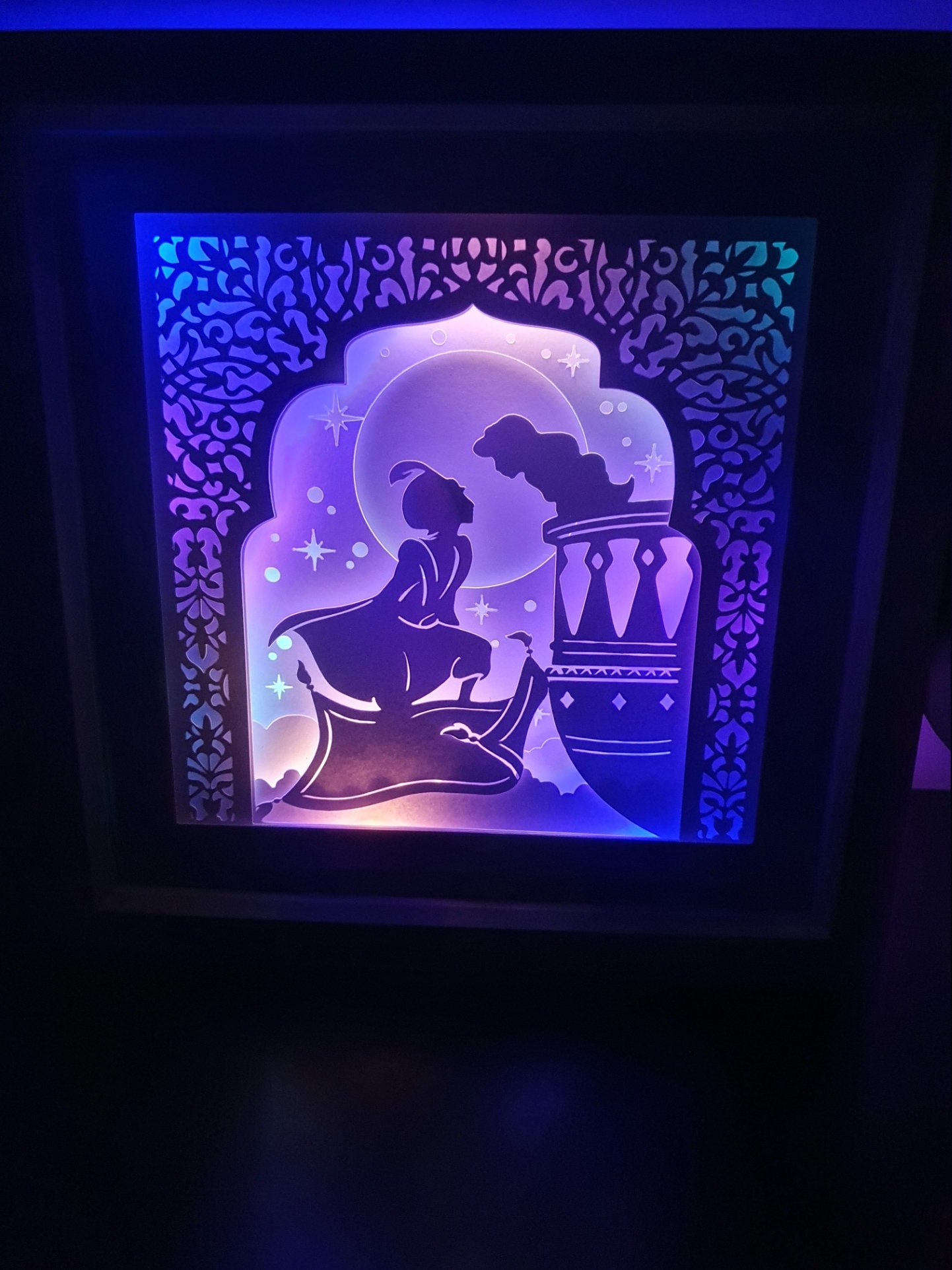Aladdin Shadow Box - Etsy