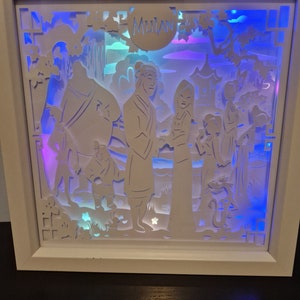 Mulan Shadow Box - Etsy