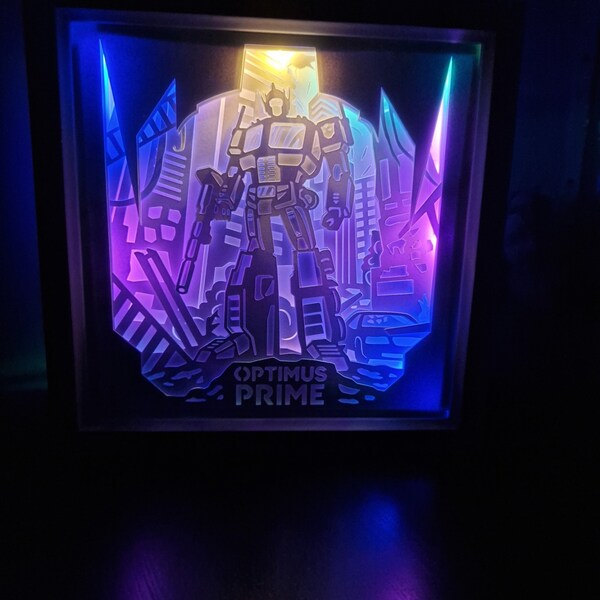 Optimus Prime Light - Etsy
