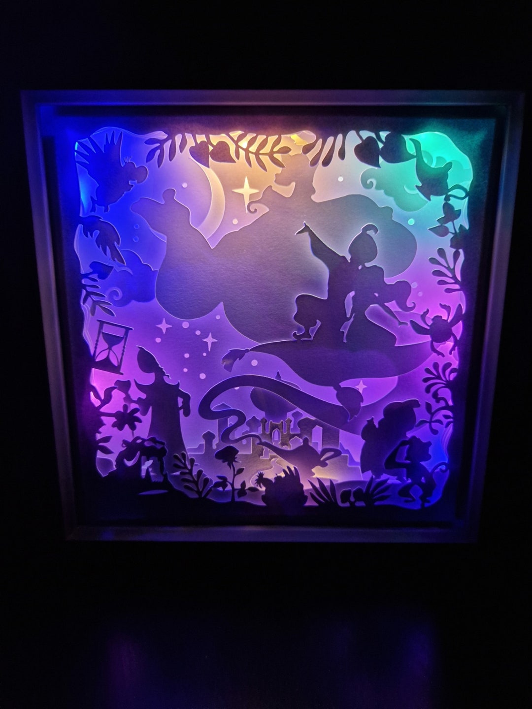 Aladdin Shadow Box - Etsy