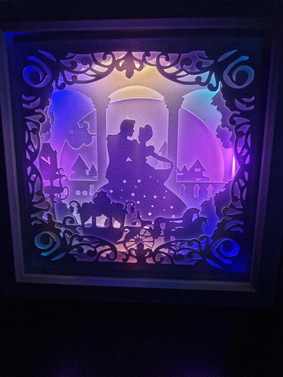 Cinderella Shadow Box - Etsy