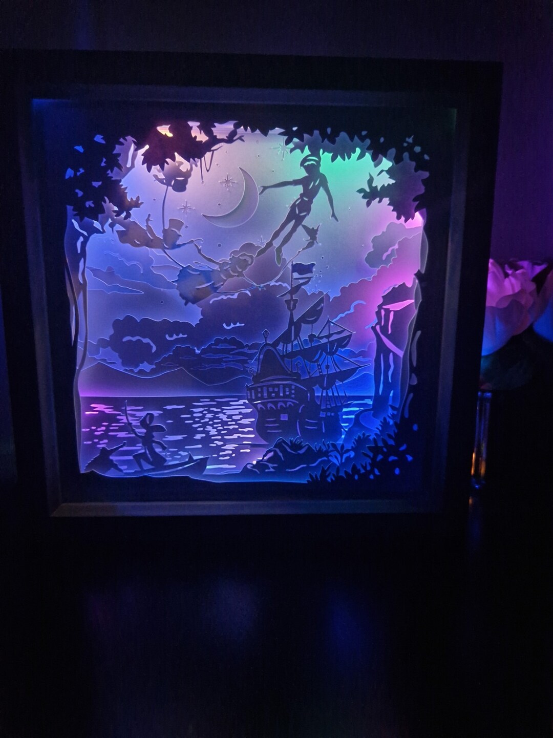 Peter Pan Shadow Box - Etsy