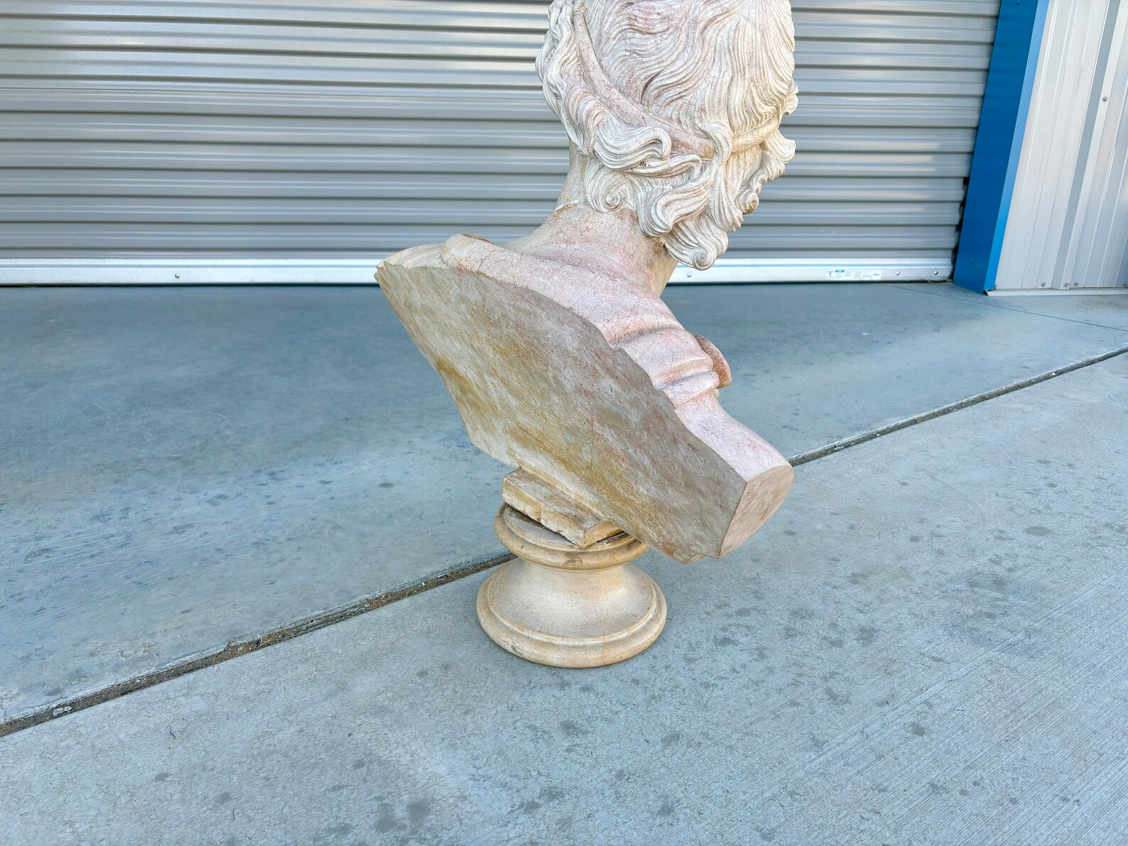 Vintage Classical Style Marble Bust of Apollo - Etsy