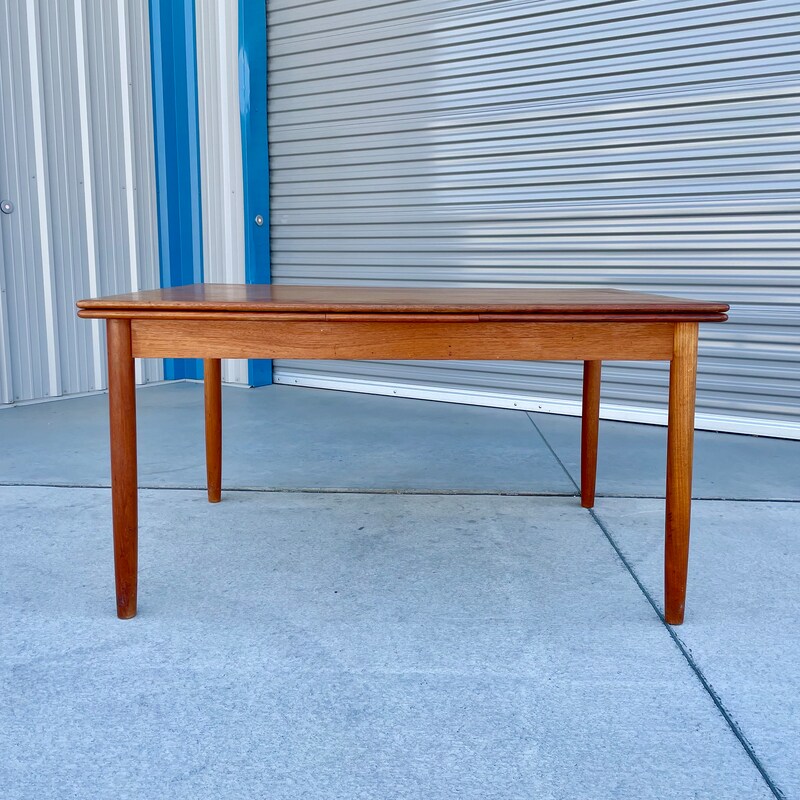 Teak Dining Table - Etsy