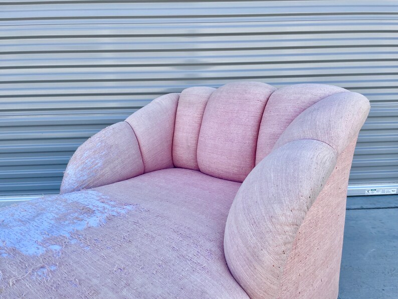 Vintage Hollywood Regency Chaise Lounge - Etsy
