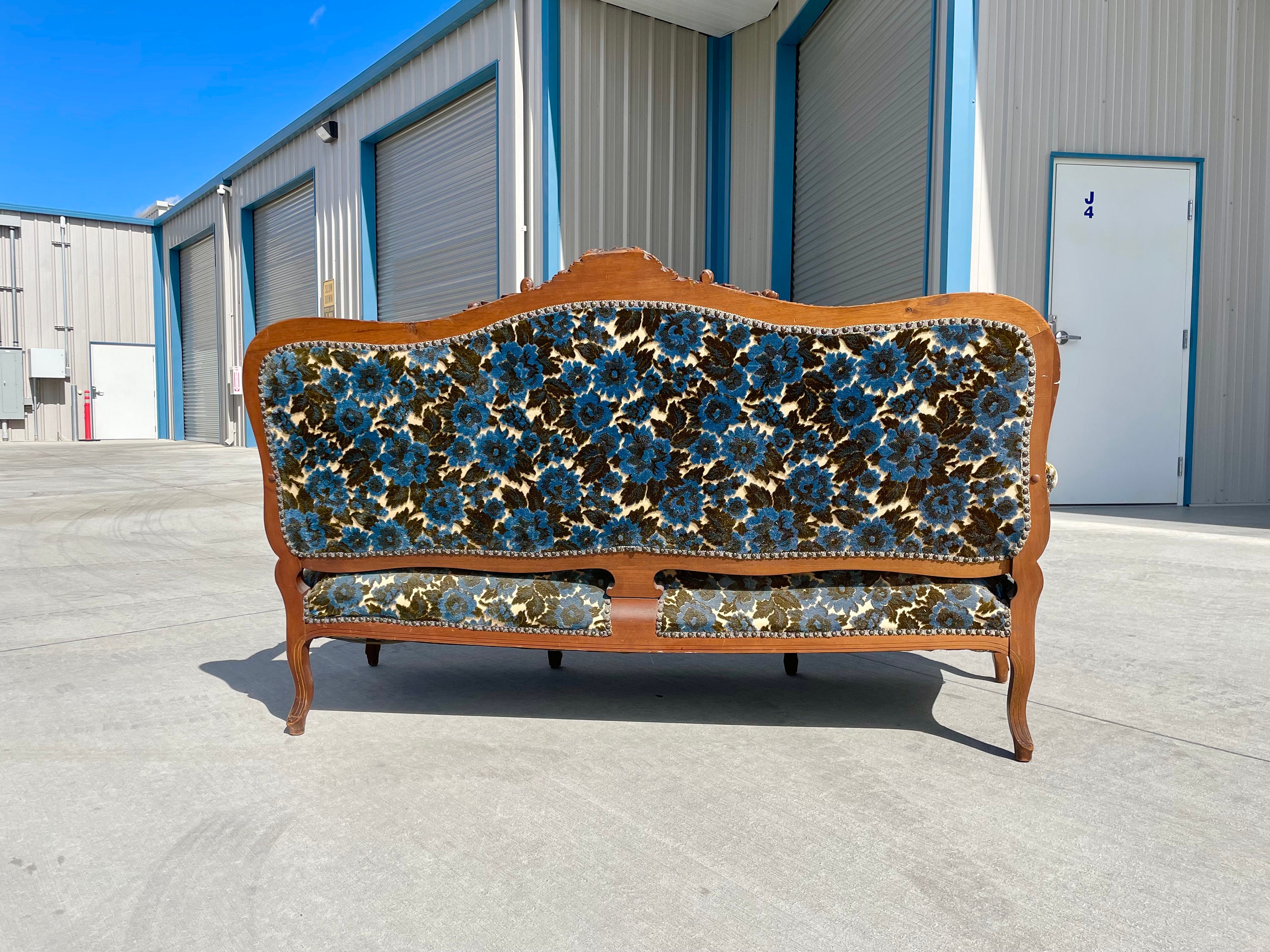 Early 20th Century Vintage French Sofa Styled After Louis XV - Etsy