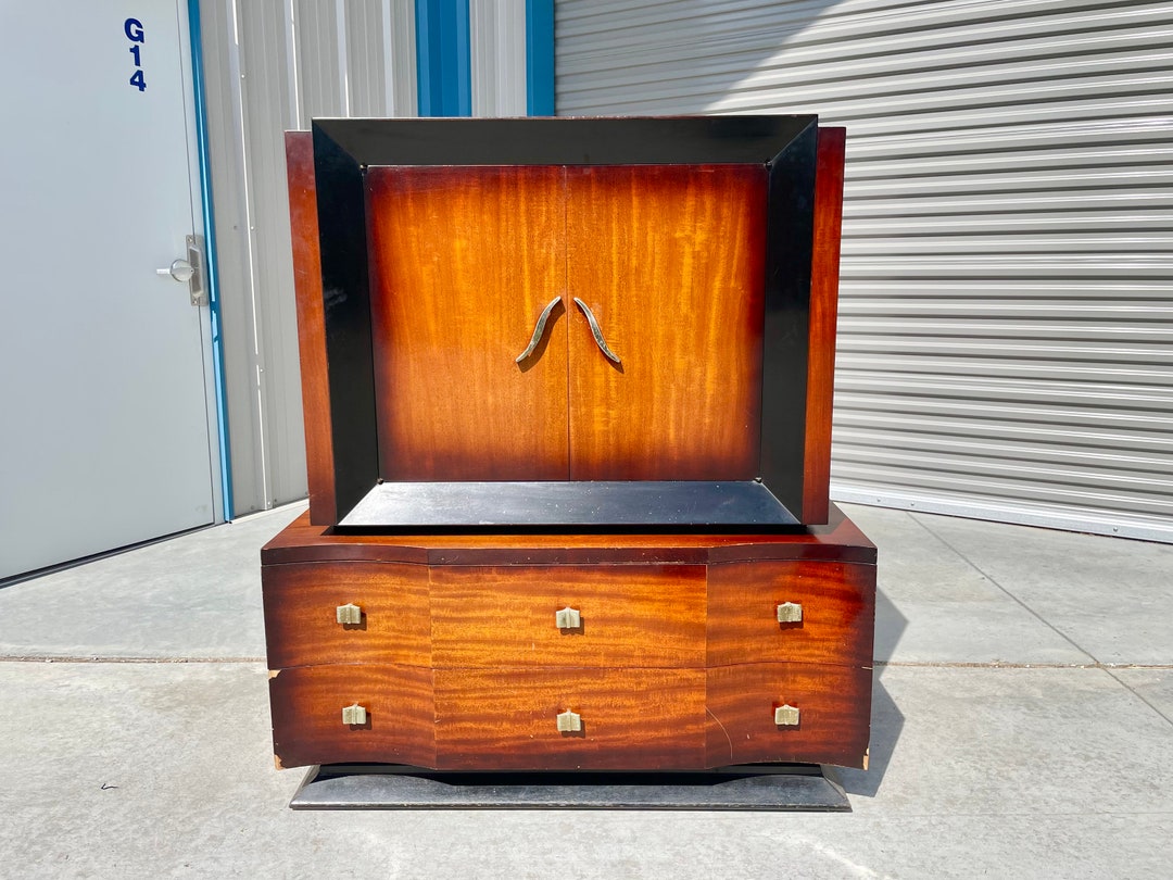 1940s Mid Century Modern Highboy - Etsy