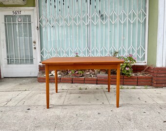 Teak Dining Table - Etsy