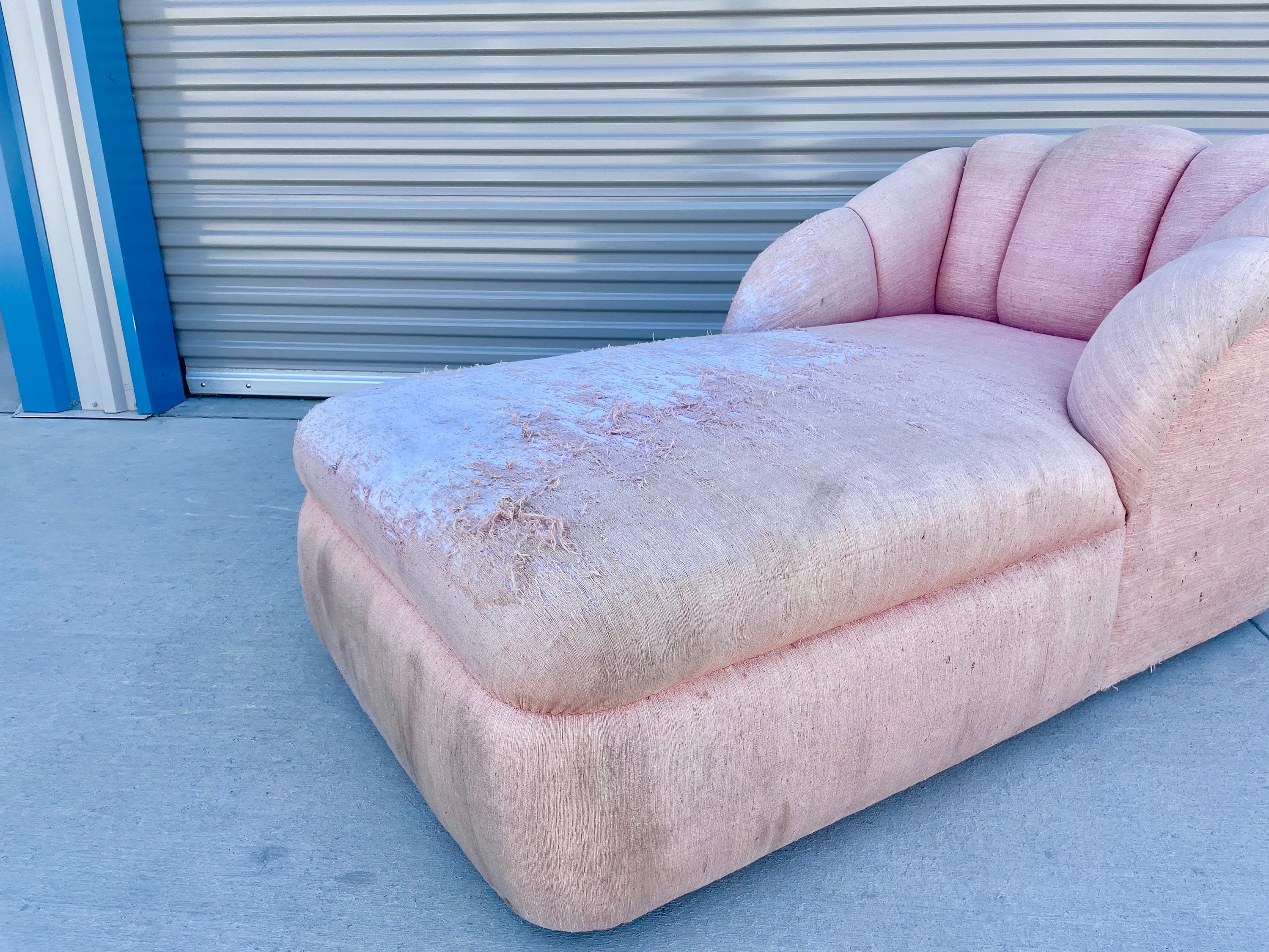 Vintage Hollywood Regency Chaise Lounge - Etsy