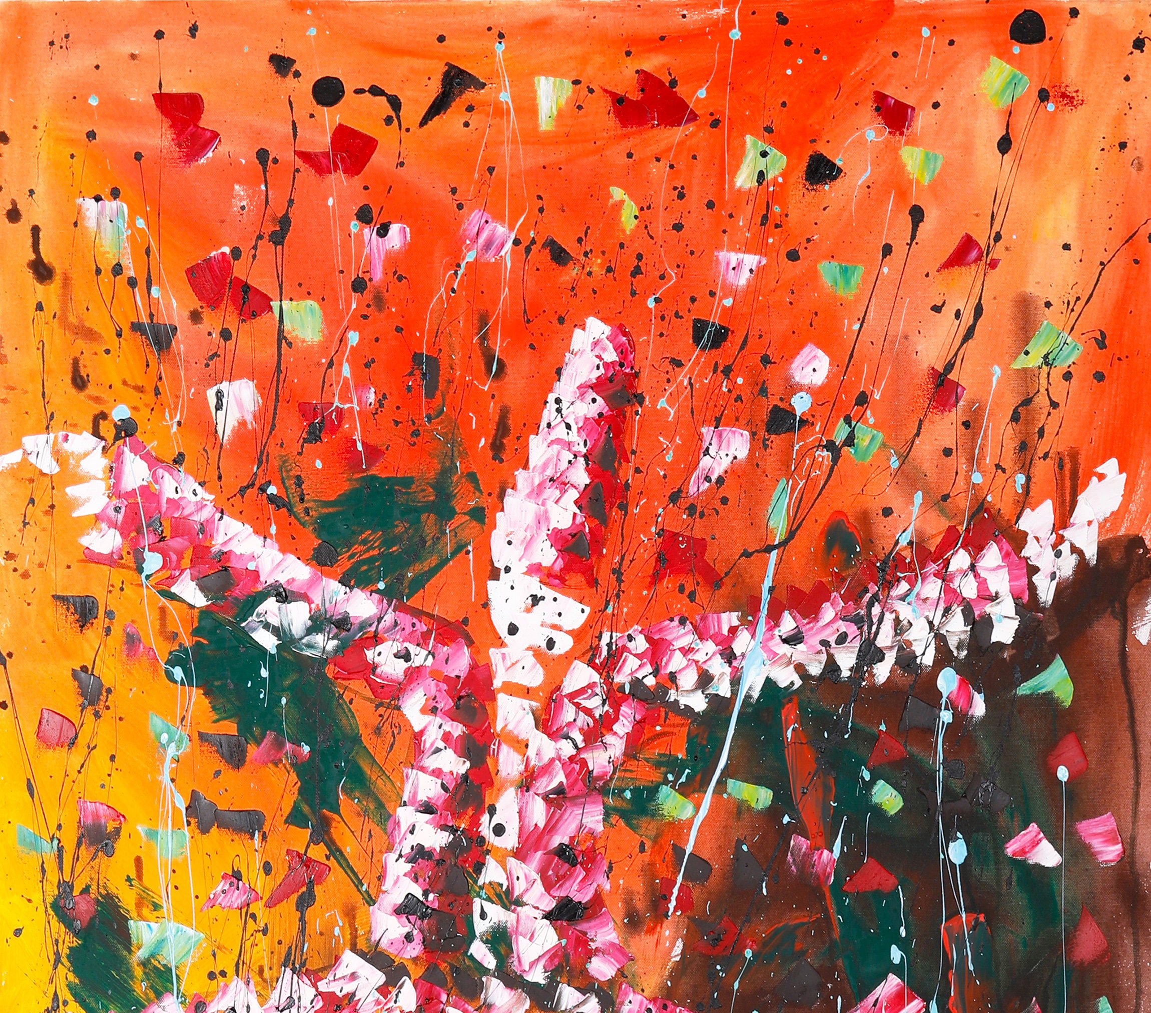 Whirling Dervish Art, Rumi Wall Art, Abstract Islamic Art, Pink Home ...