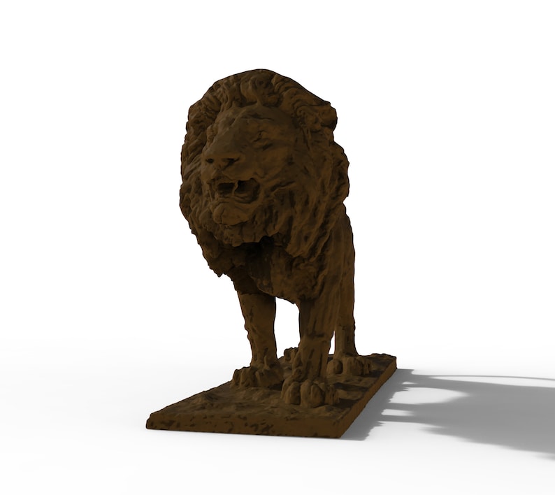 3D Lion Model-3d Lion- 3D STL Model for 3d Printing- FDM and SLA - Etsy