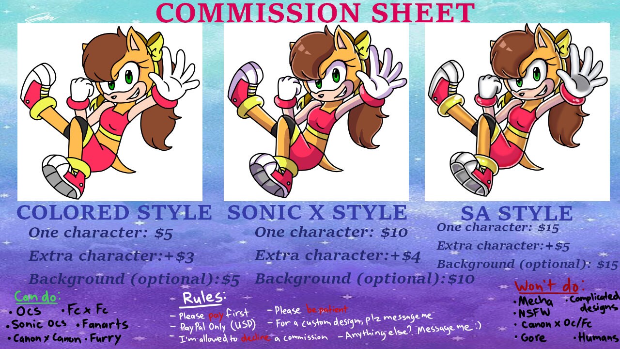 Sonic Fan Character Designer