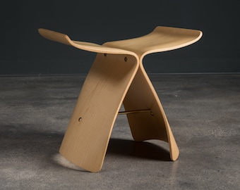 Sori Yanagi Butterfly Stool Replica Bent Plywood - Etsy