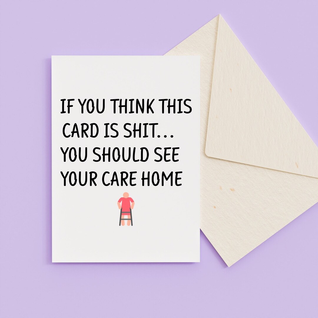 Birthday Card / Happy Birthday / Greetings Card / Cheeky Card / Rude ...