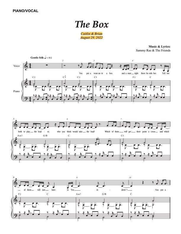 Custom Title Page for Sheet Music Art - Etsy