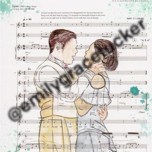 The Great Gatsby Sheet Music Art - Etsy