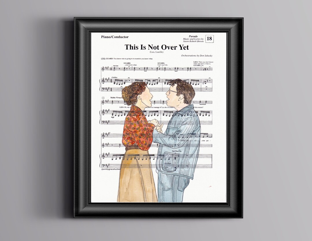 Parade Sheet Music Art - Etsy