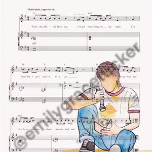 The Outsiders Sheet Music Art - Etsy