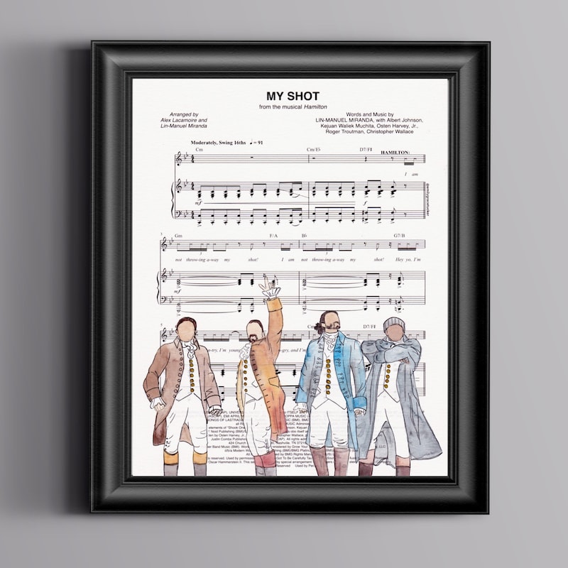 Hamilton Posters - Etsy