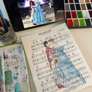 Custom Sheet Music Art - Etsy