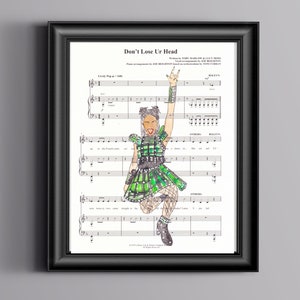 SIX Inspired Sheet Music Art Full Set - Etsy