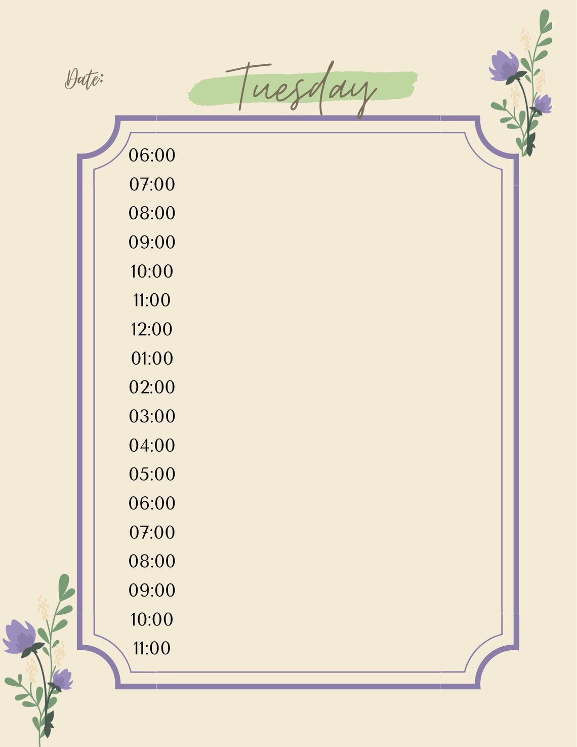 Digital Daily Schedule - Days of the Week Bundle - Etsy