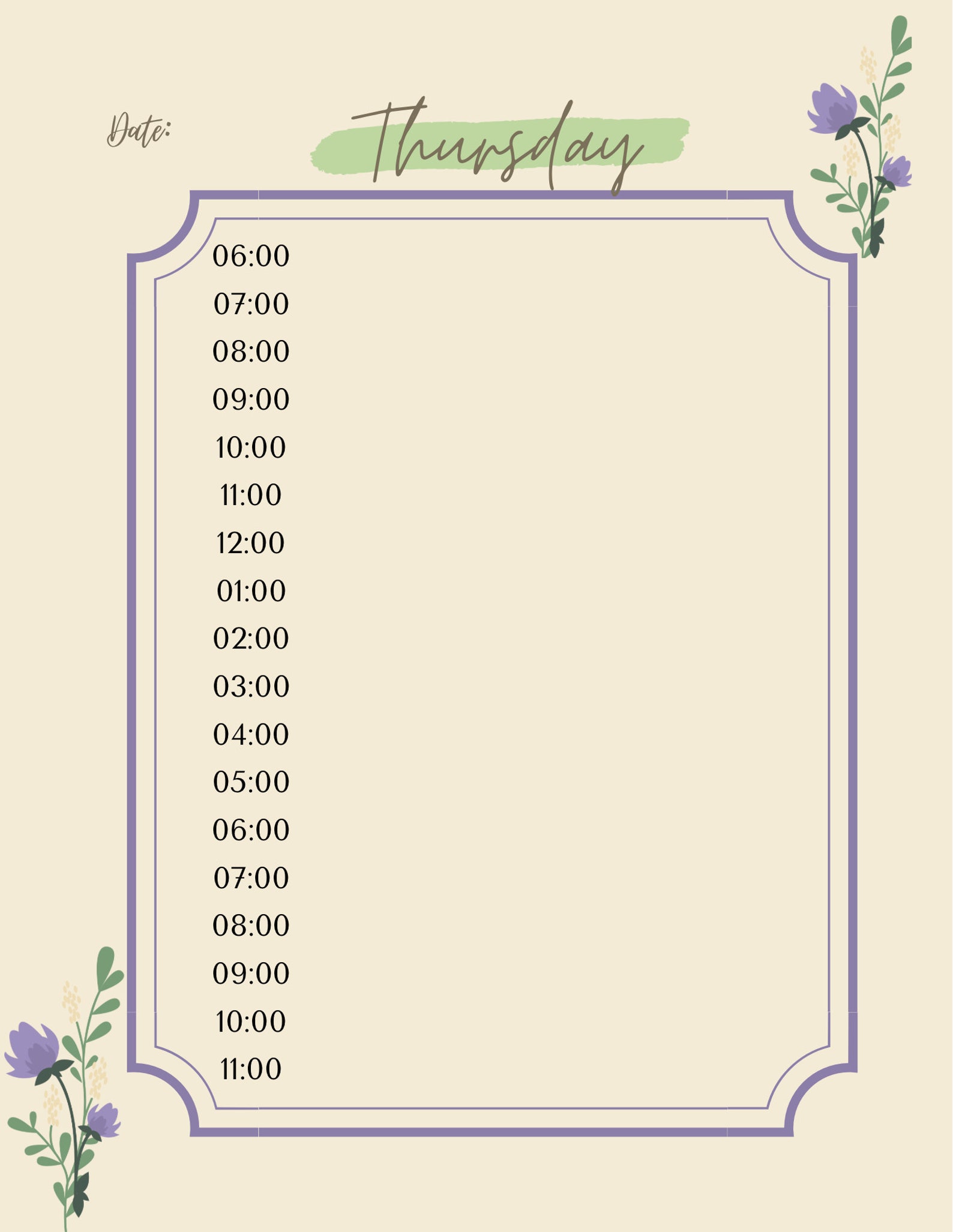 Digital Daily Schedule - Days of the Week Bundle - Etsy