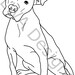 Pitbull Line Drawings SVG / PDF / PNG Original Hand-drawn - Etsy