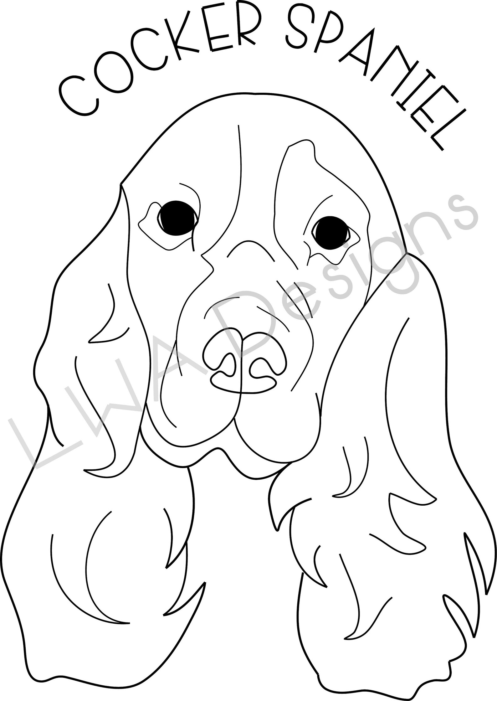 Dog SVG / PNG / PDF Original, Hand-drawn - Etsy