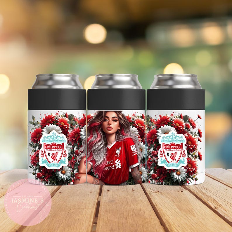 Liverpool Football Club, LFC PNG, Digital Can Cooler Design Football ...