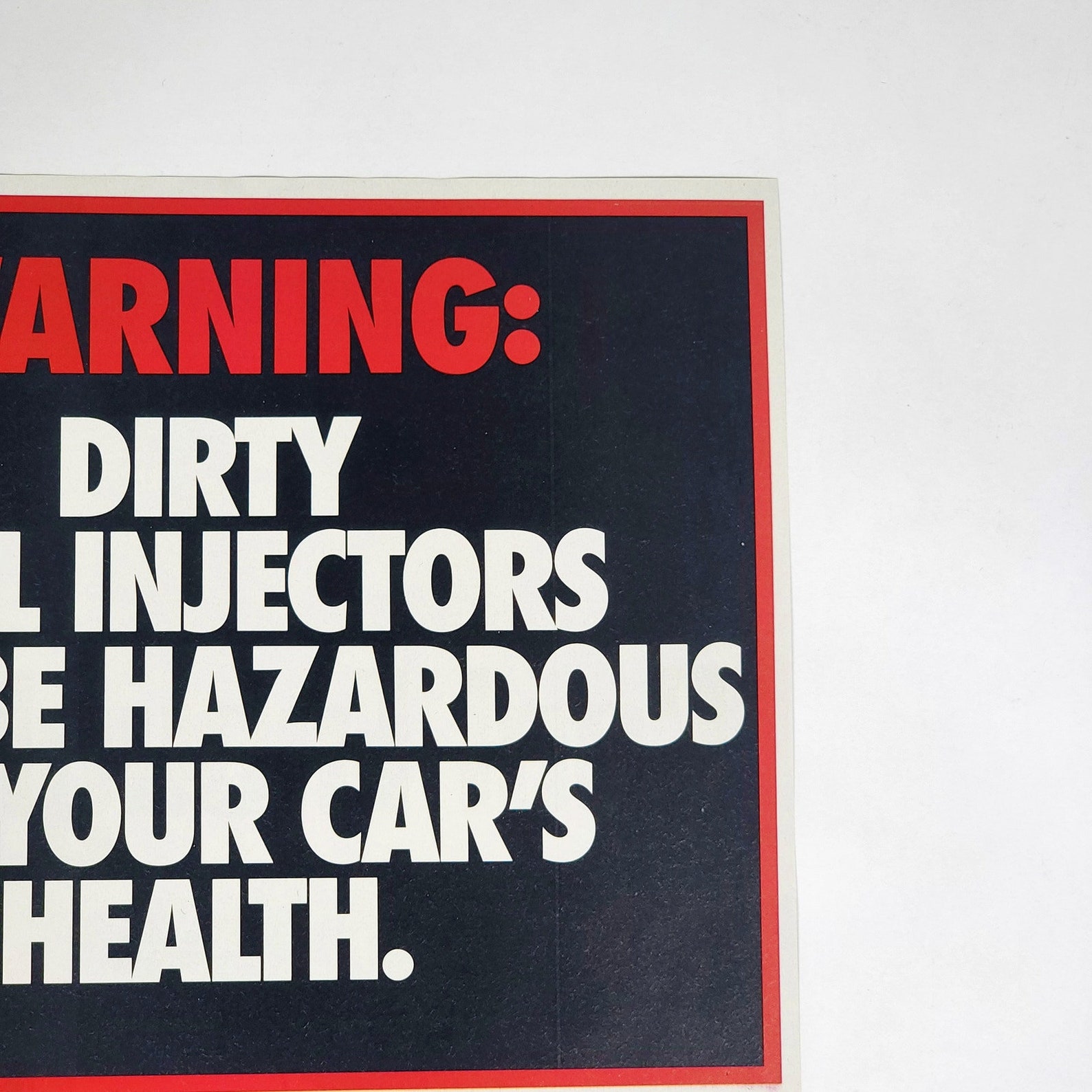 STP Injector Treatment warning Full-color Print Ad 2002 Rod & Custom 8 ...