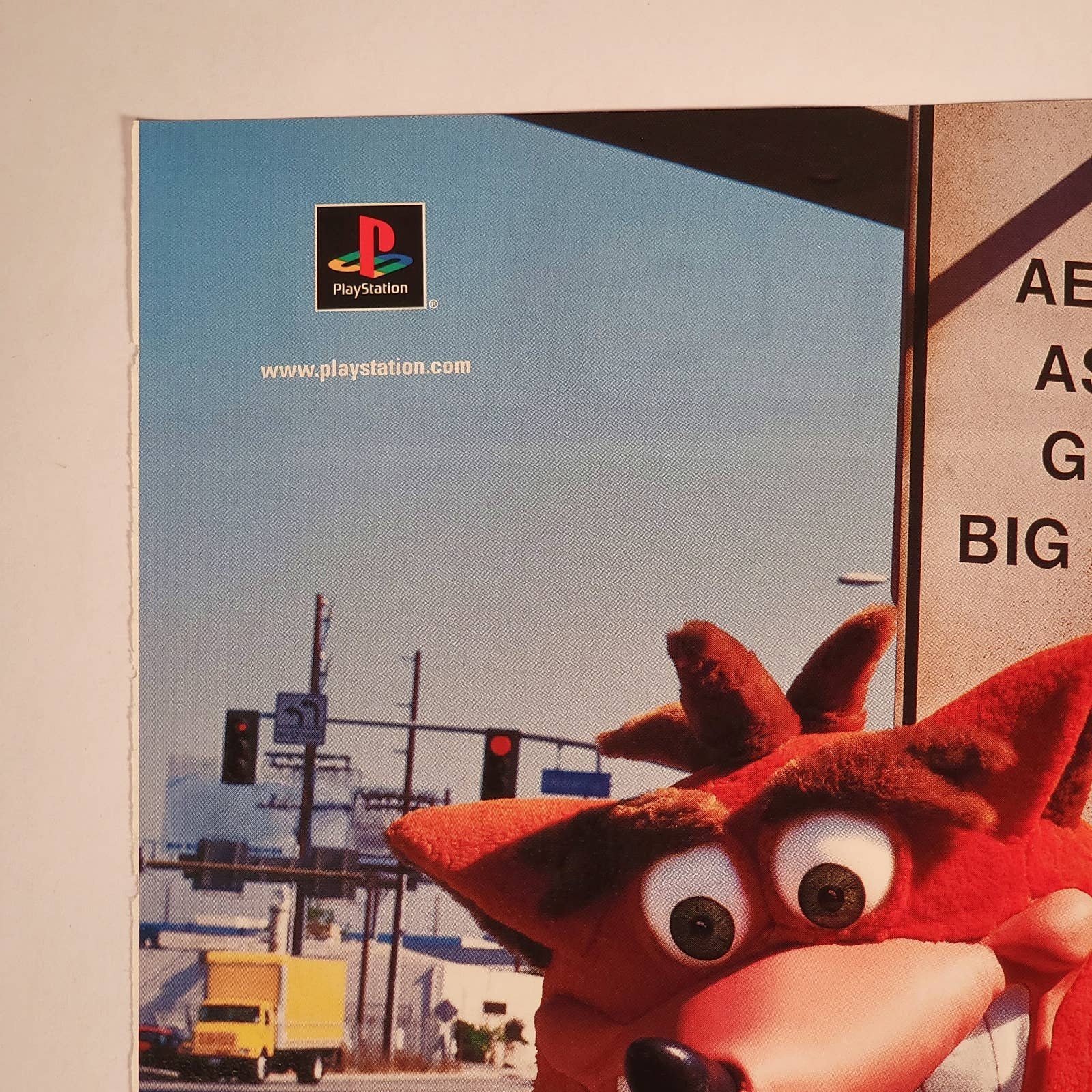 CTR Crash Bandicoot Team Racing Vintage Sony PS1 Print Ad 2000 - Etsy