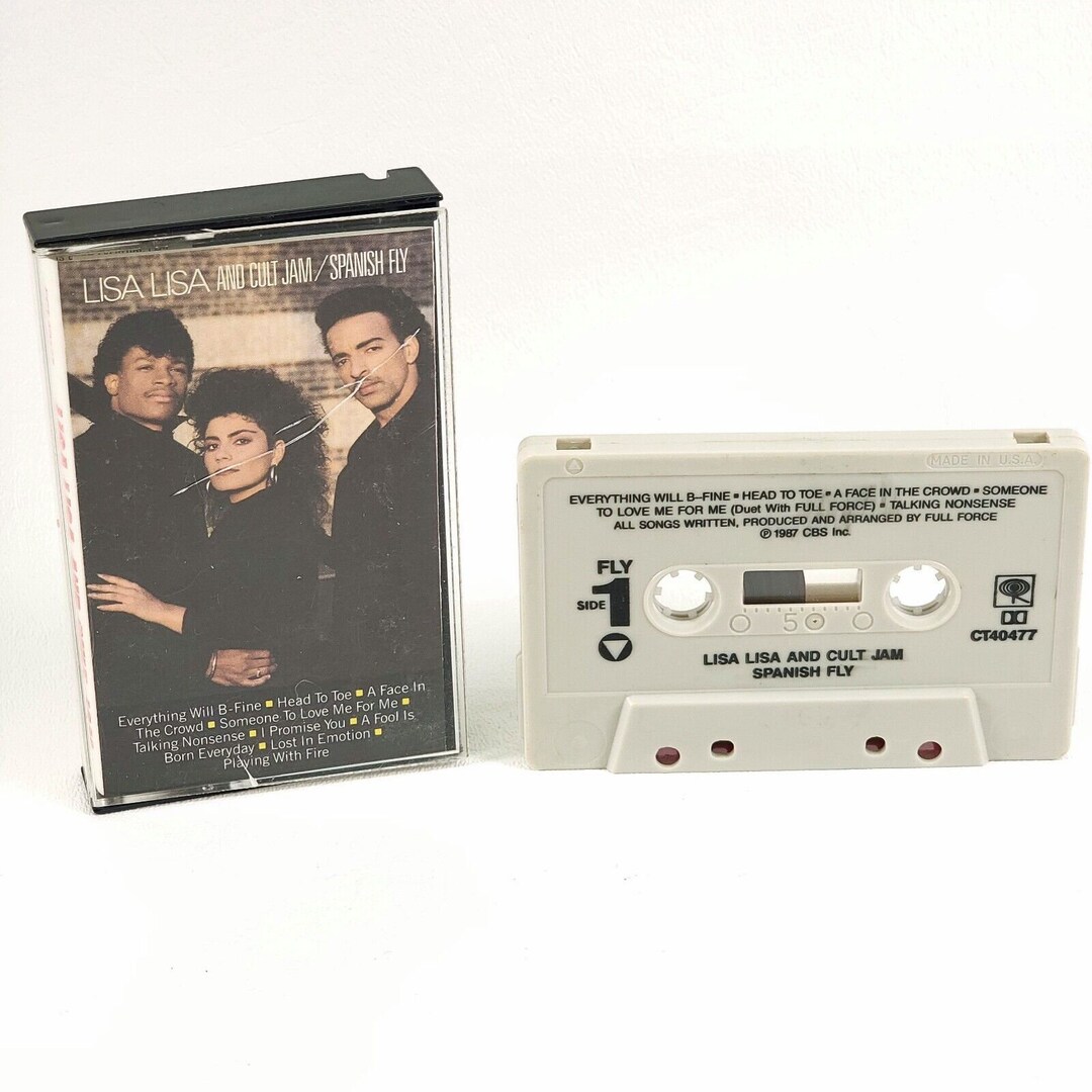 Lisa Lisa and Cult Jam Spanish Fly Cassette Tape FCT 40477 1987 80s Pop ...