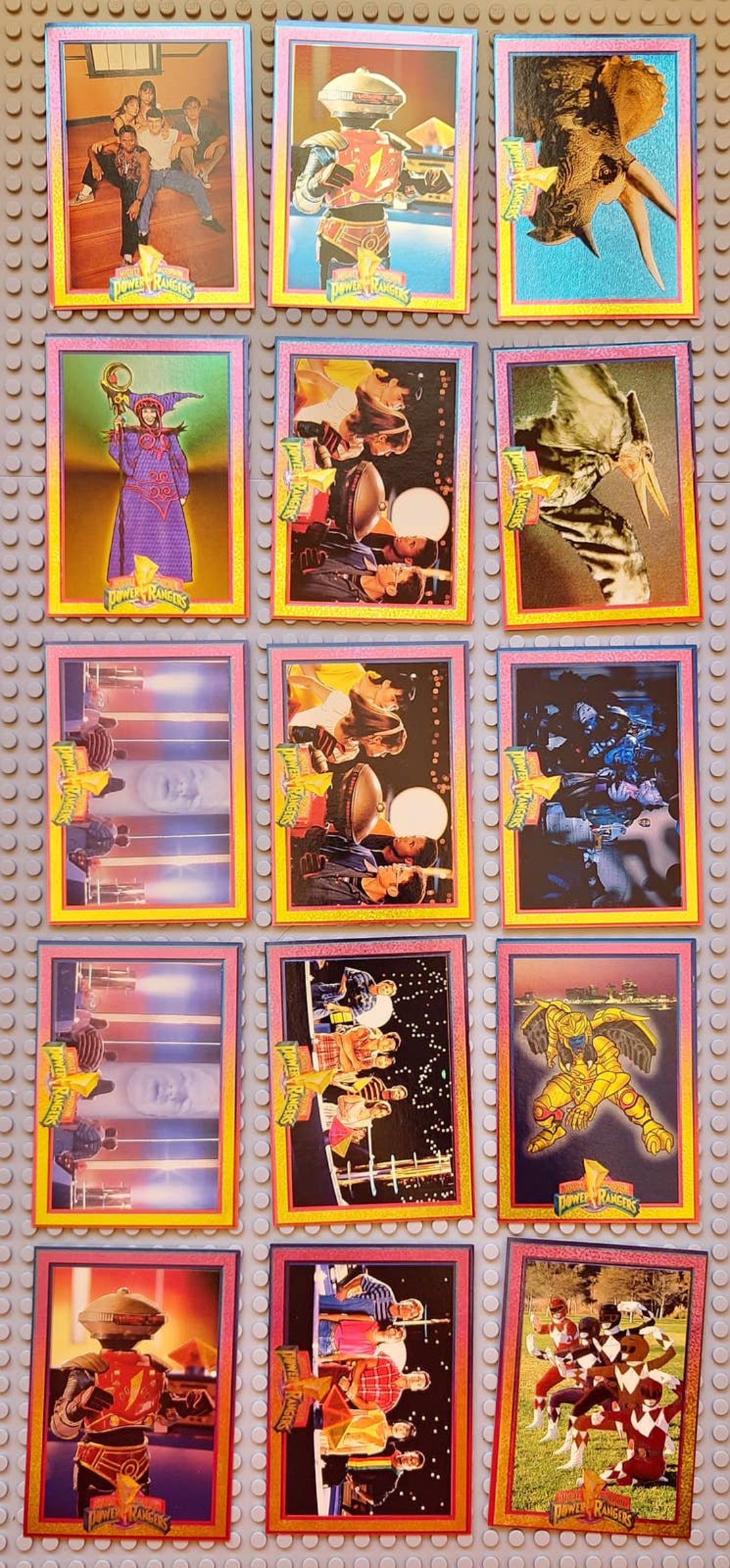 15 Card Lot 1994 Power Rangers Power Foil Limited Edition - Etsy