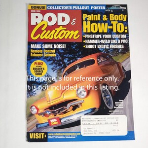STP Injector Treatment warning Full-color Print Ad 2002 Rod & Custom 8 ...