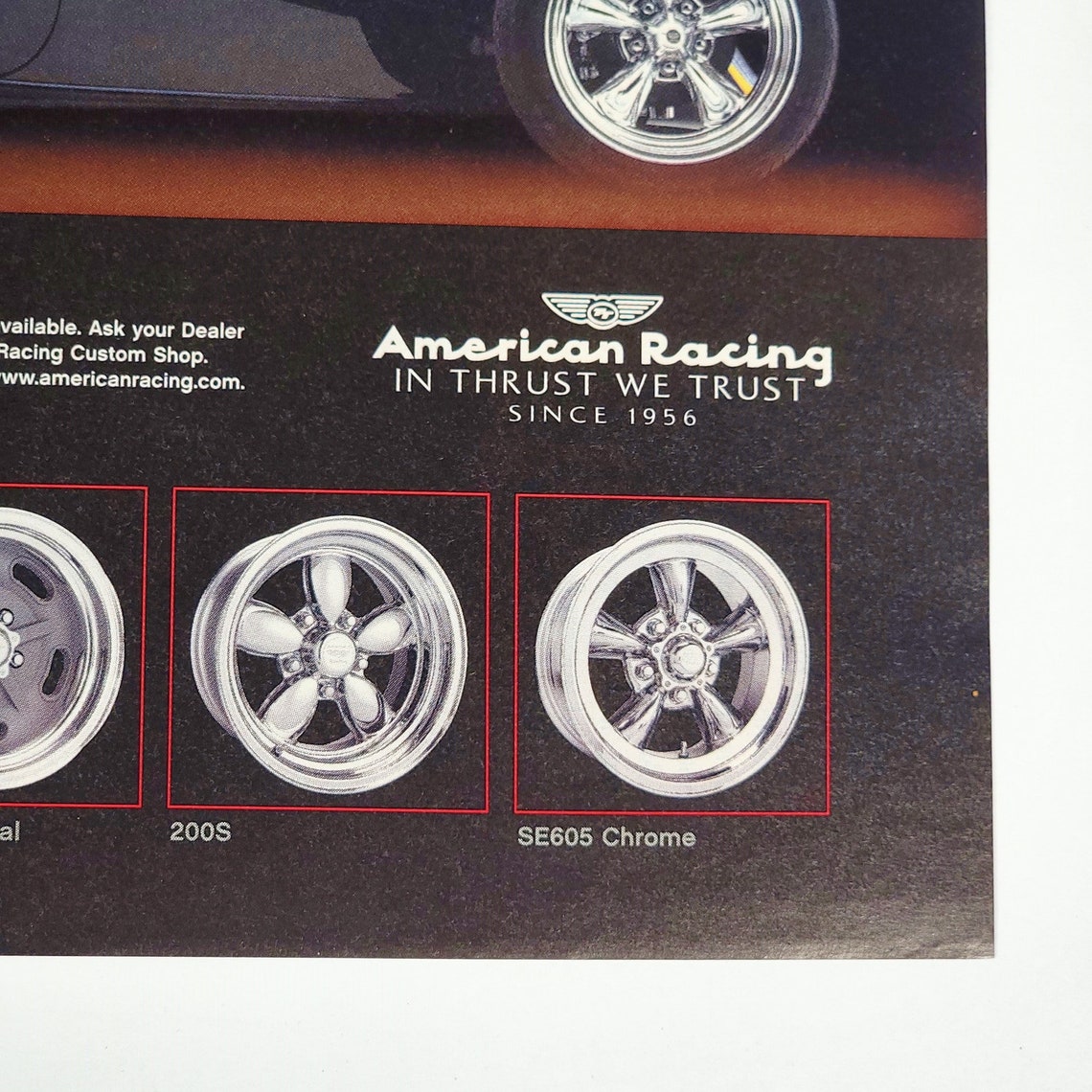 33 Ford 3-window & American Racing Wheels VTG Print Ad 2001 Rod and ...