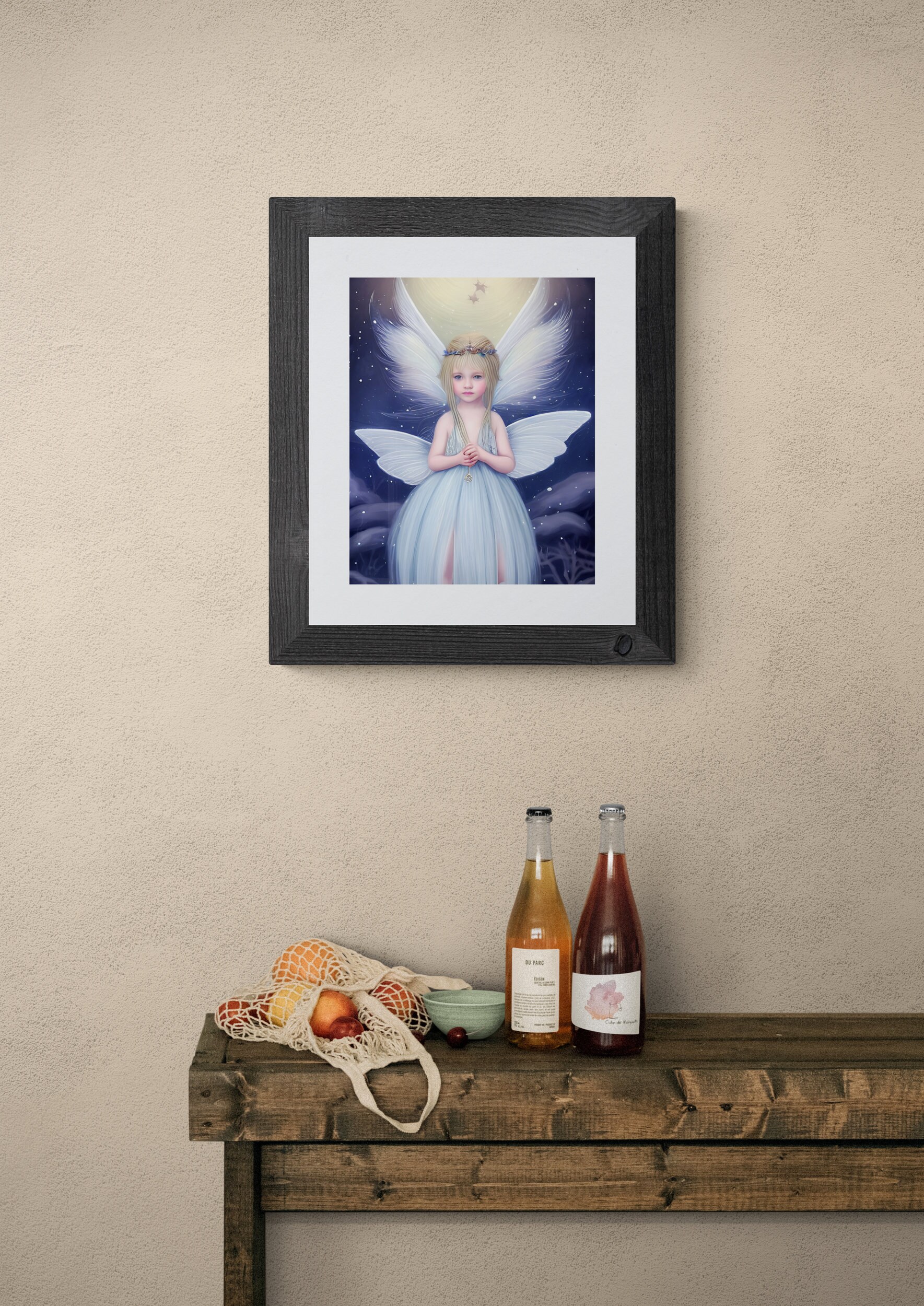 Amelia Winter Fairy Art Print - Etsy
