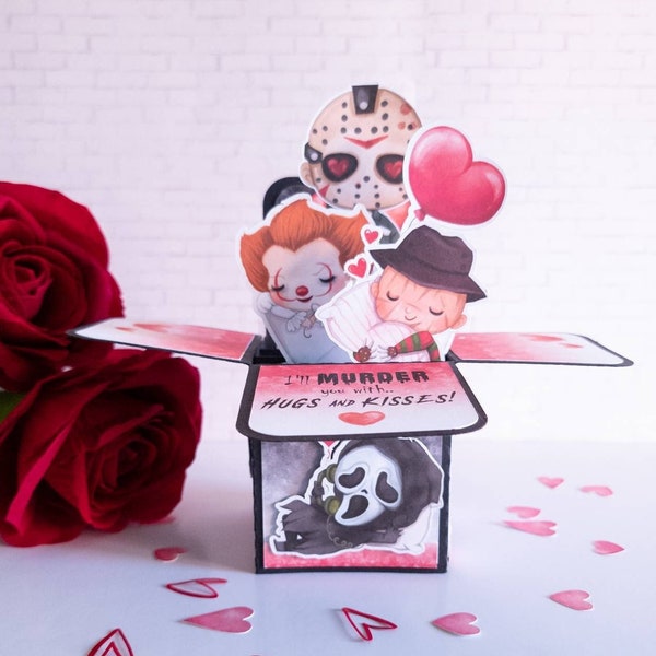 Pop up Horror Birthday Card - Etsy