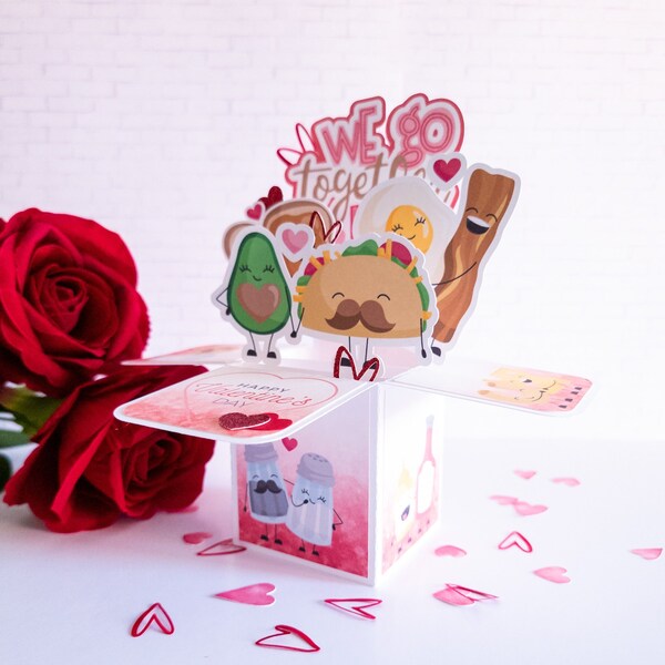 Cute Valentine Card - Etsy