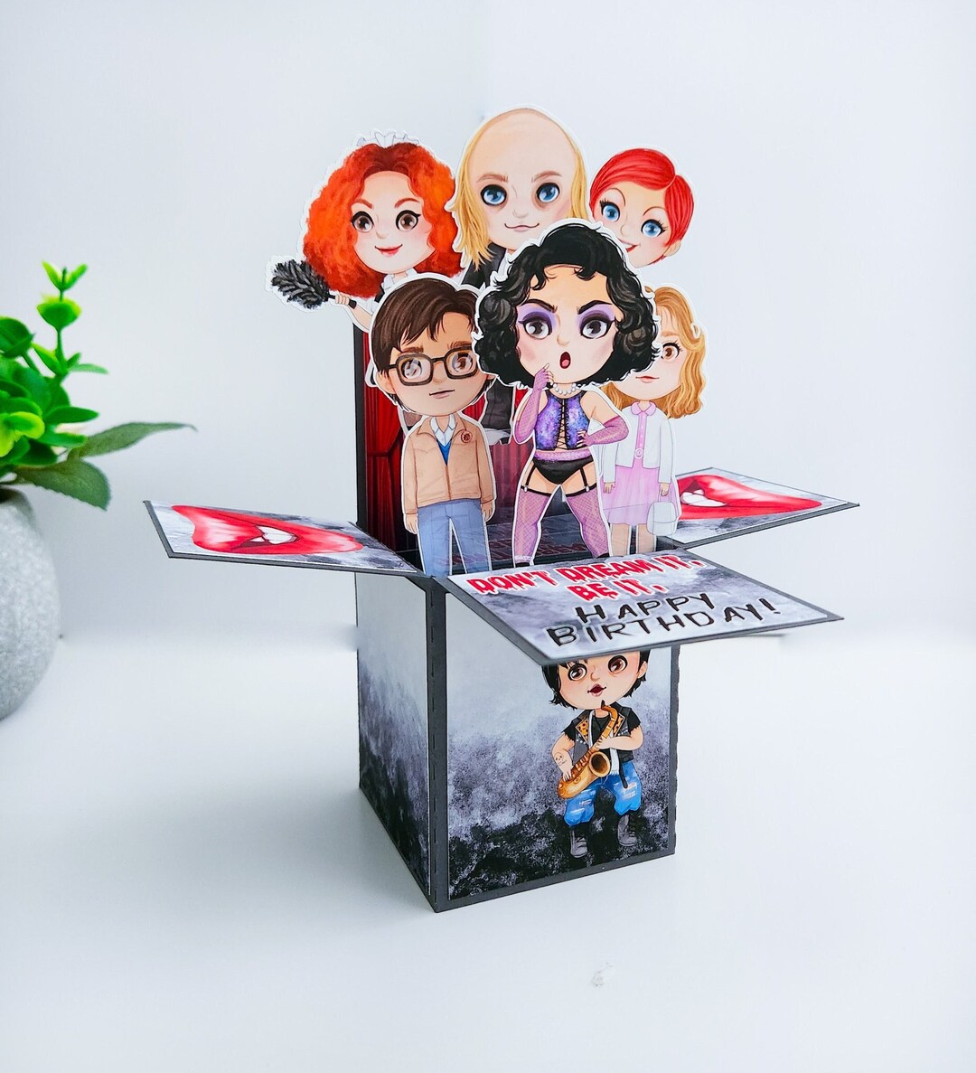 Horror Show Box Card, Any Occasion Card - Etsy