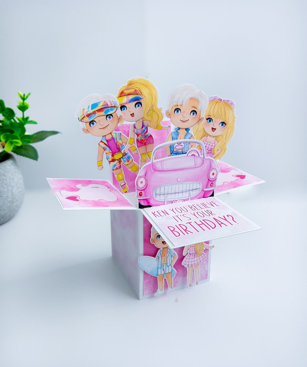 Fashion Doll Box Card - Etsy