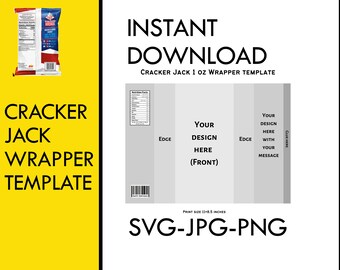 Cracker Jack Wrapper - Etsy