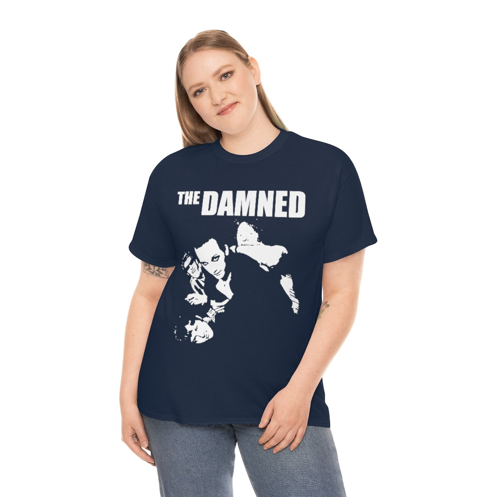 The Damned UK Tour 2023 T-Shirt, Dave Vanian, Brian James, Captain ...