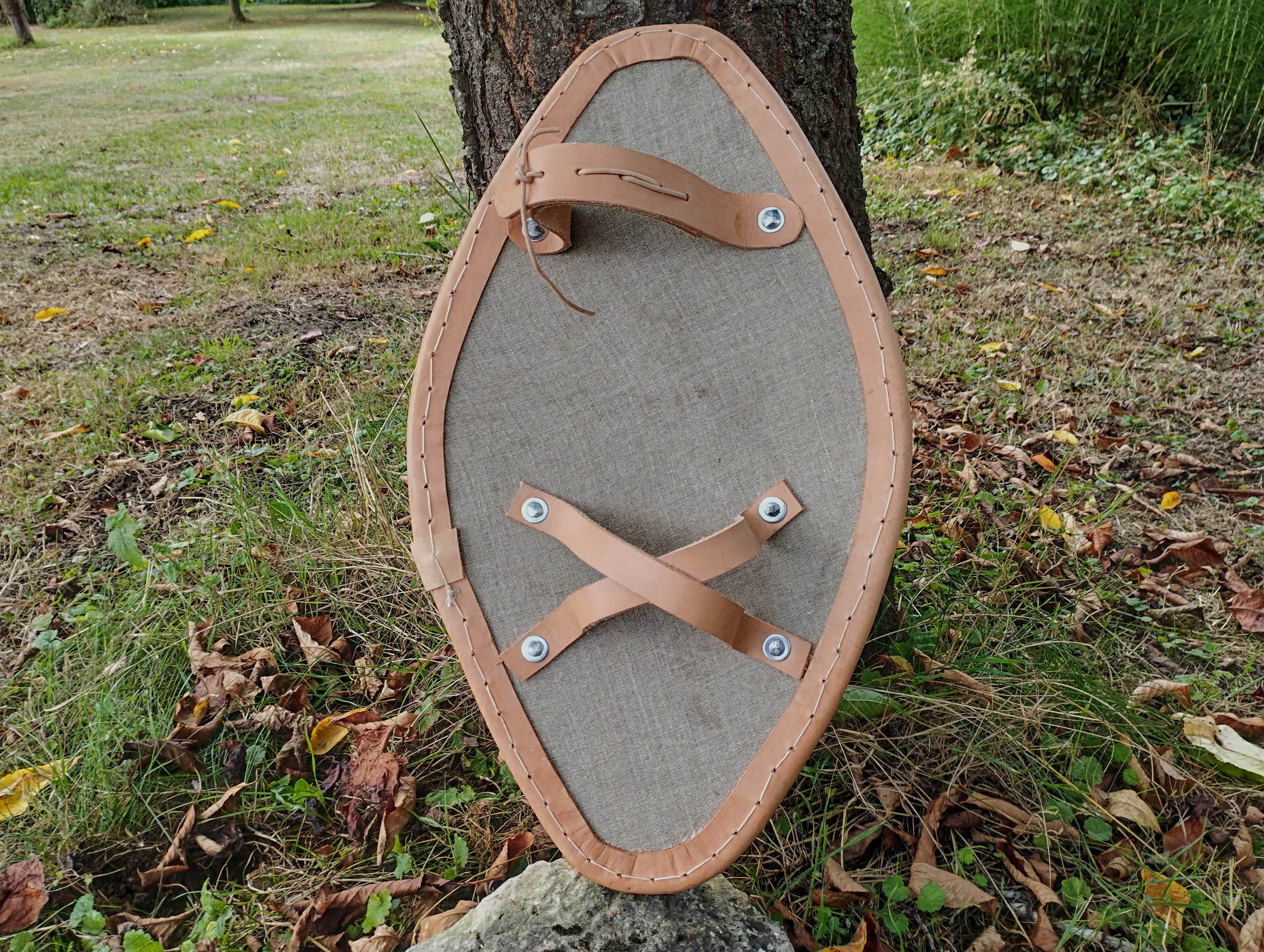 Oval Shield for Medieval Combat - Etsy