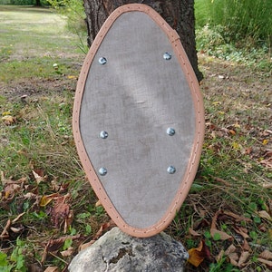 Oval Shield for Medieval Combat - Etsy