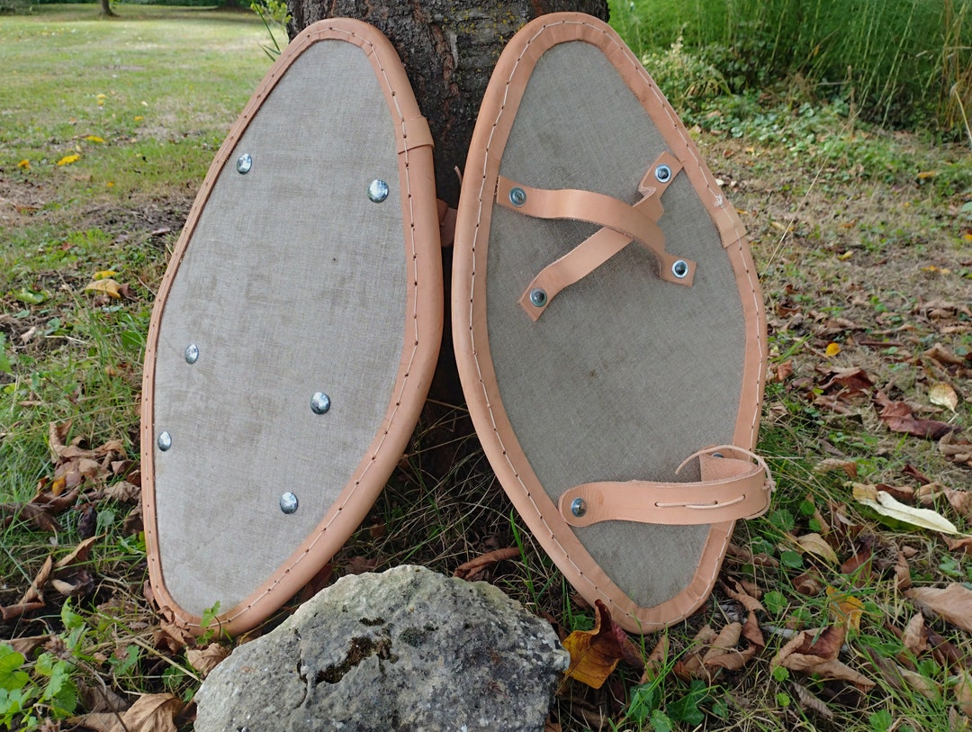 Oval Shield for Medieval Combat - Etsy