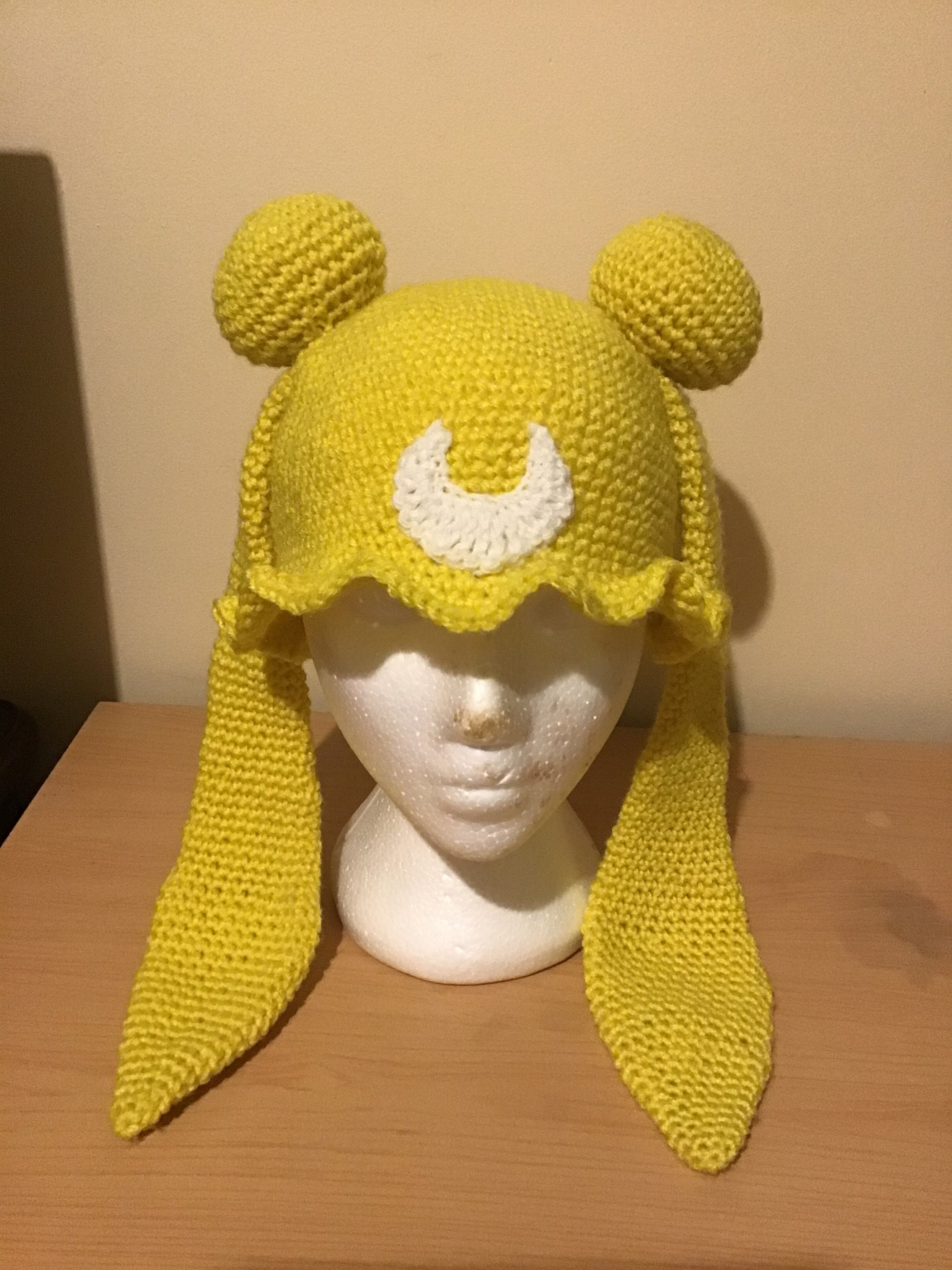 Sailor Moon Usagi Crochet Hat - Etsy