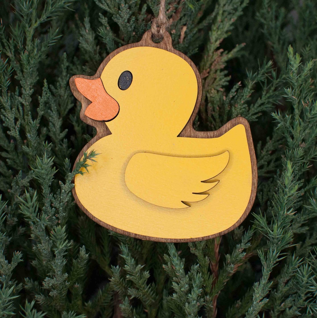 Duck Christmas Ornament - Etsy